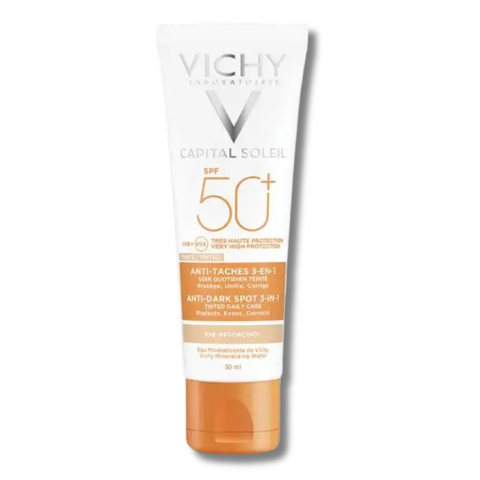Vichy Capital Soleil SPF50+ | Ecran Anti-taches Teintée 50ml - Casablanca