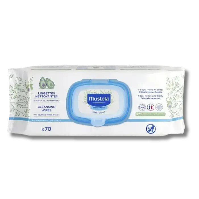 Mustela Lingettes Nettoyantes X70 - Casablanca