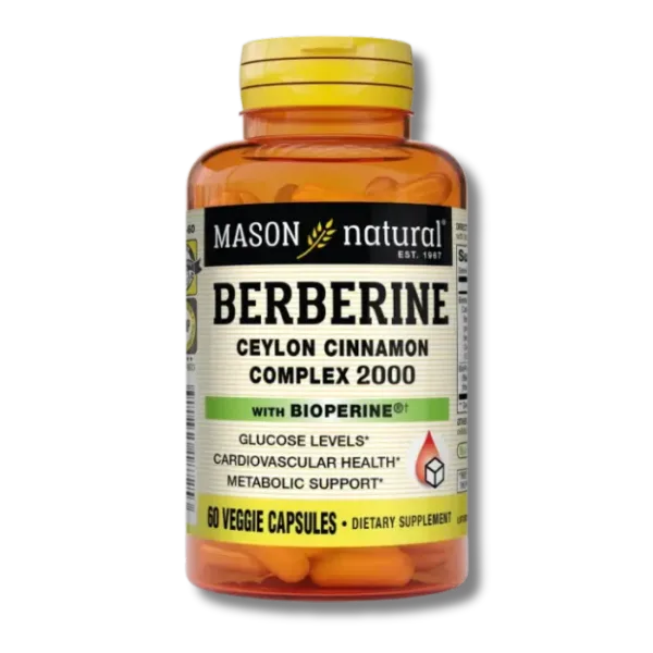 Mason natural - Berberine Ceylon Cinnamon Complex 2000 60Capsules ...